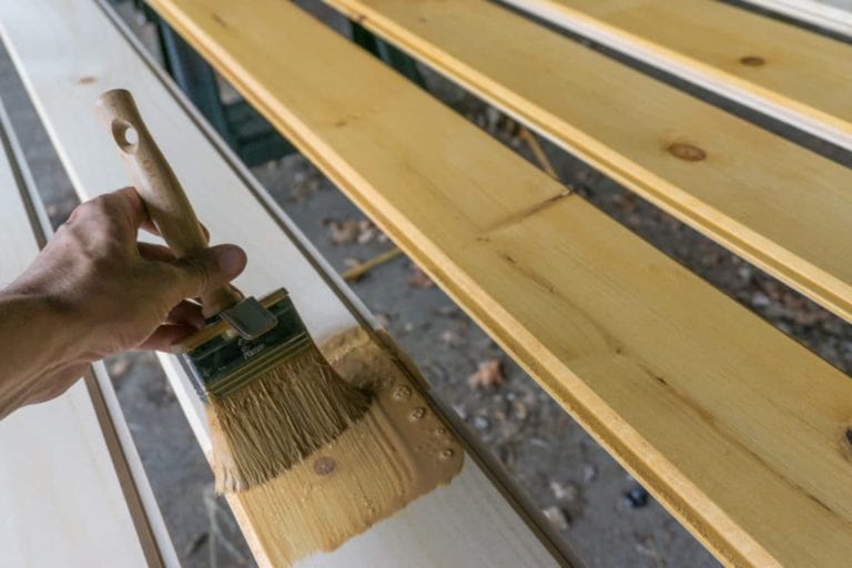 How to Install a V-Groove Pine Ceiling - Think Wood