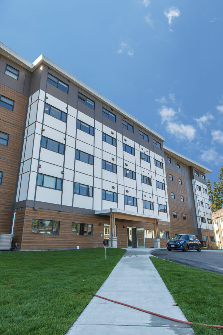 Jacobson Hall Student Housing at Trinity Western University - Think Wood