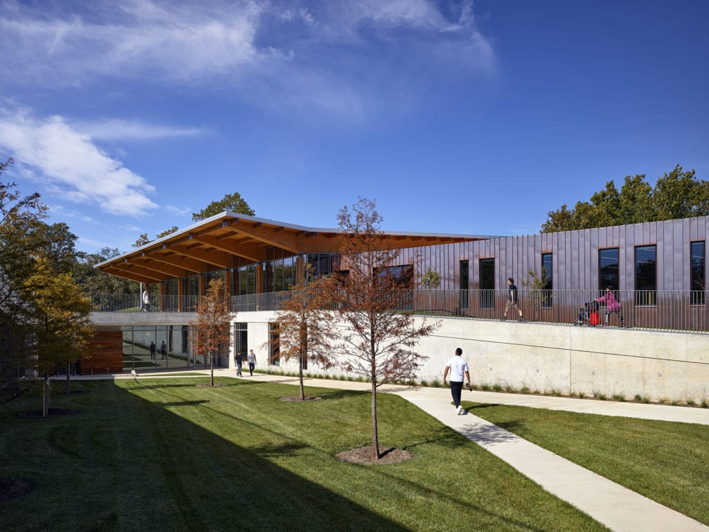 Lubber Run Community Center - Think Wood