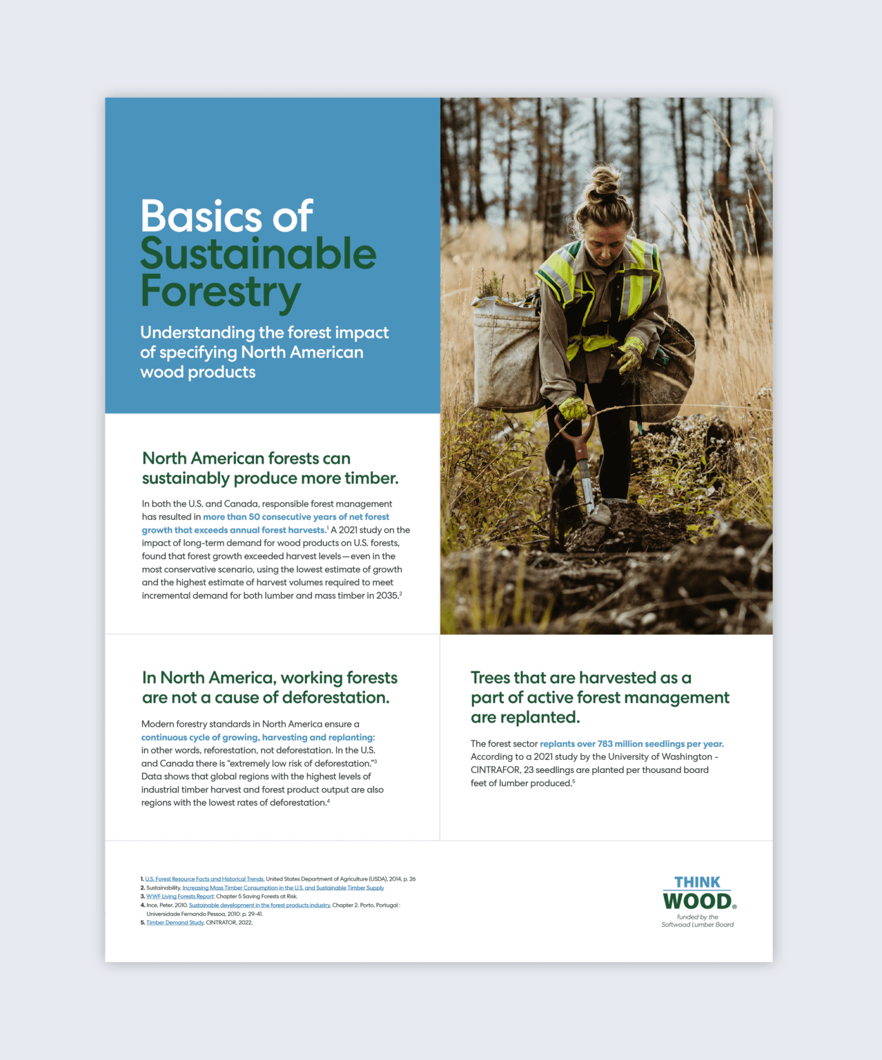 Sustainable Forestry - Facts & Resources - Think Wood