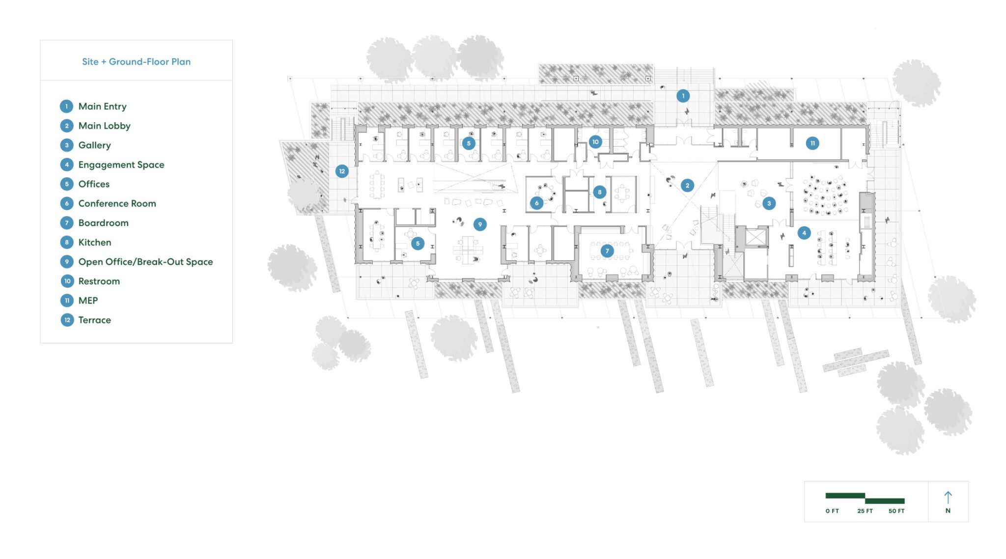 Houston Endowment Headquarters - Think Wood