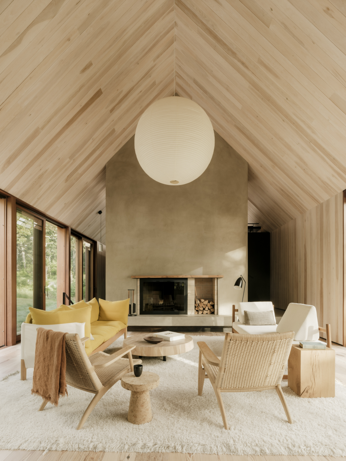 How Lake | Flato Enhanced a Long Island Home with Prefab Wood - Think Wood