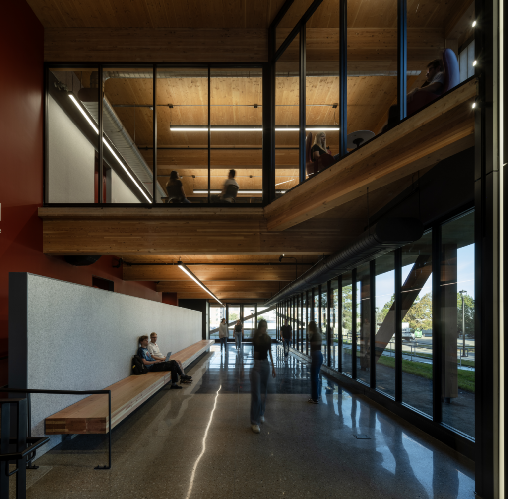 NADAAA and HDR team up for mass timber architecture school addition ...