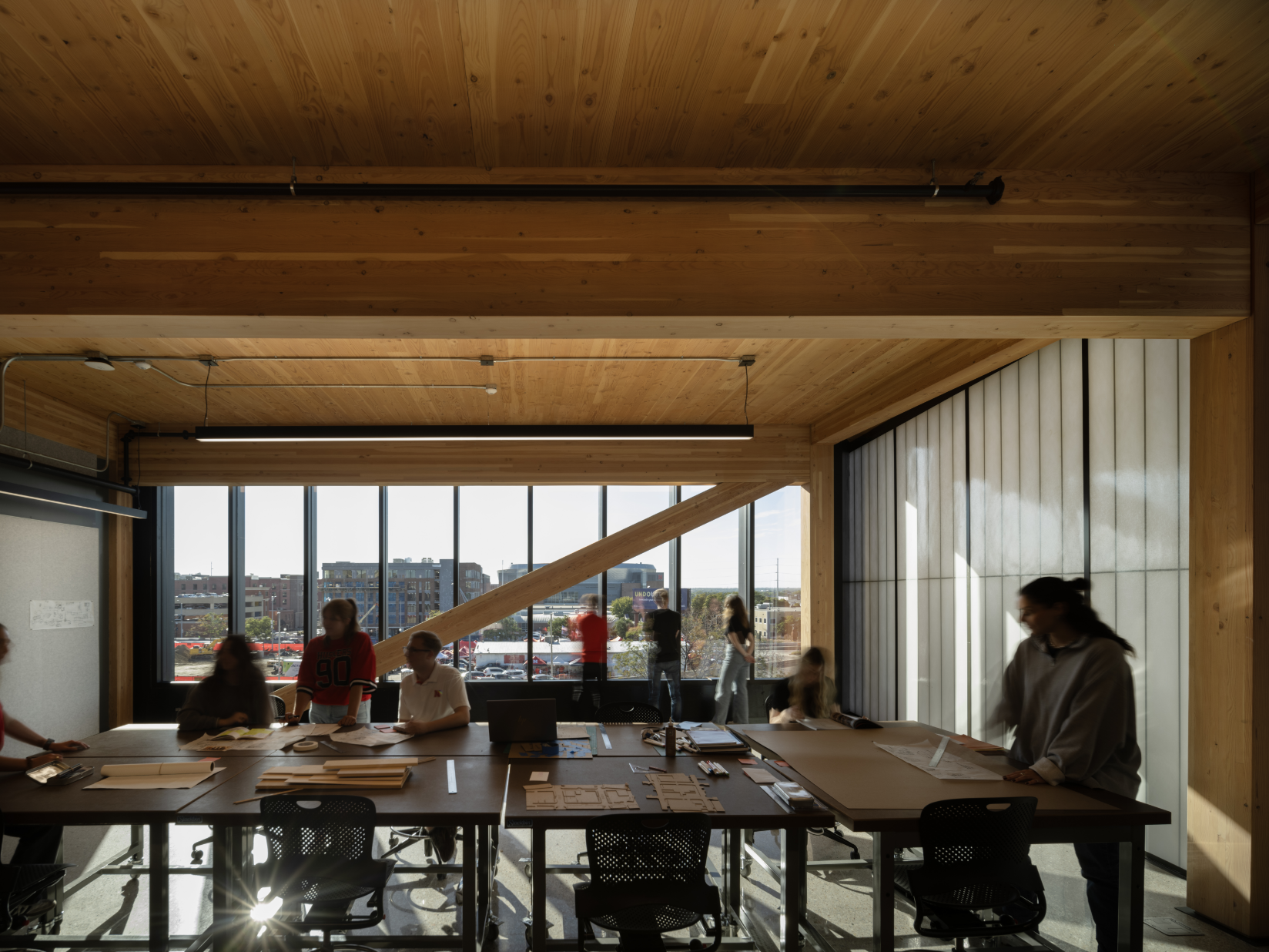 NADAAA and HDR team up for mass timber architecture school addition ...